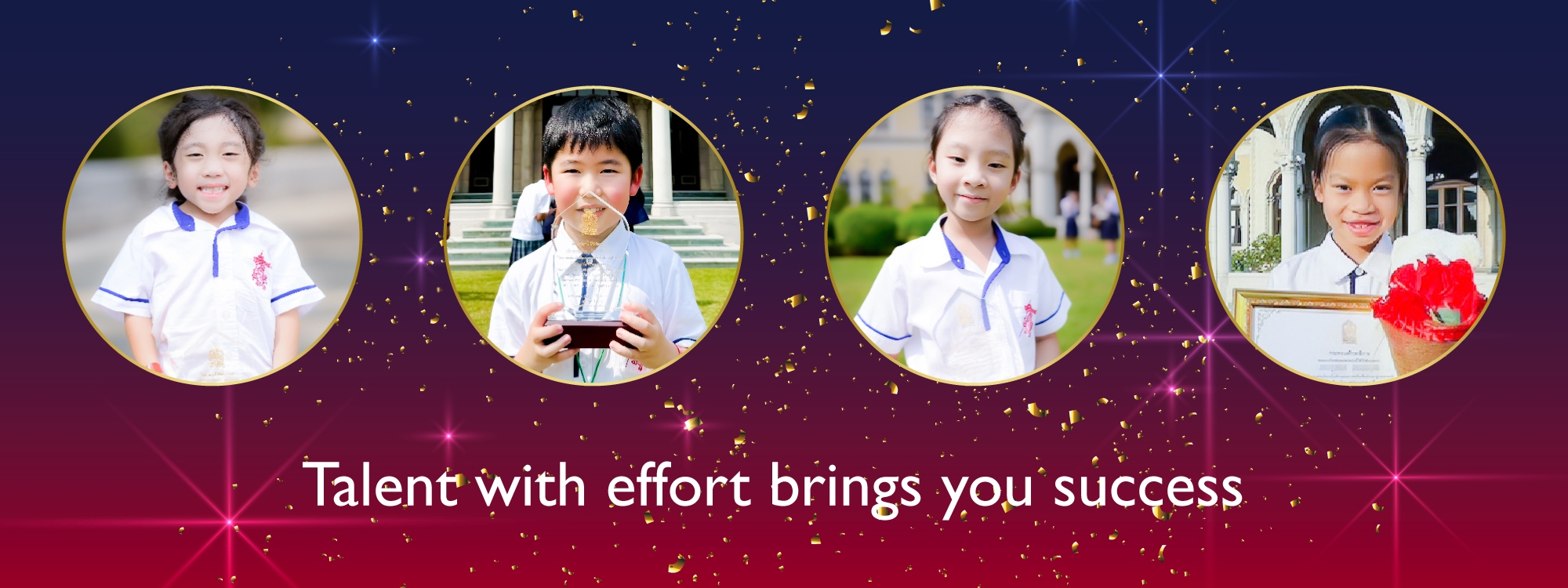 Talent with effort brings you success | King's College Bangkok